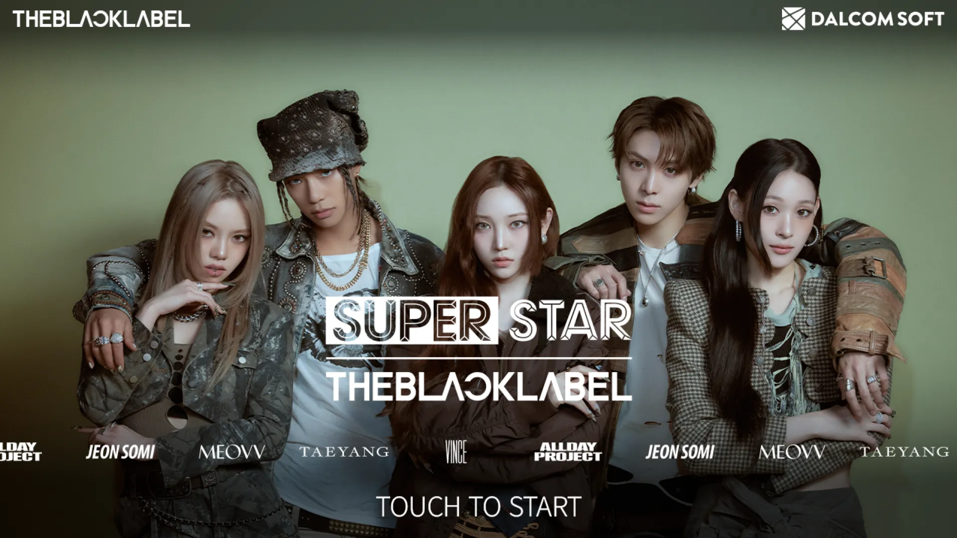 SUPERSTAR THEBLACKLABEL 사전 예약 페이지